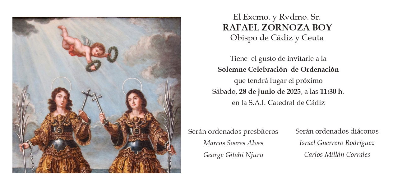 Ordenación Presbiteral de Marcos Soares y George Gitahi – Seminario ...